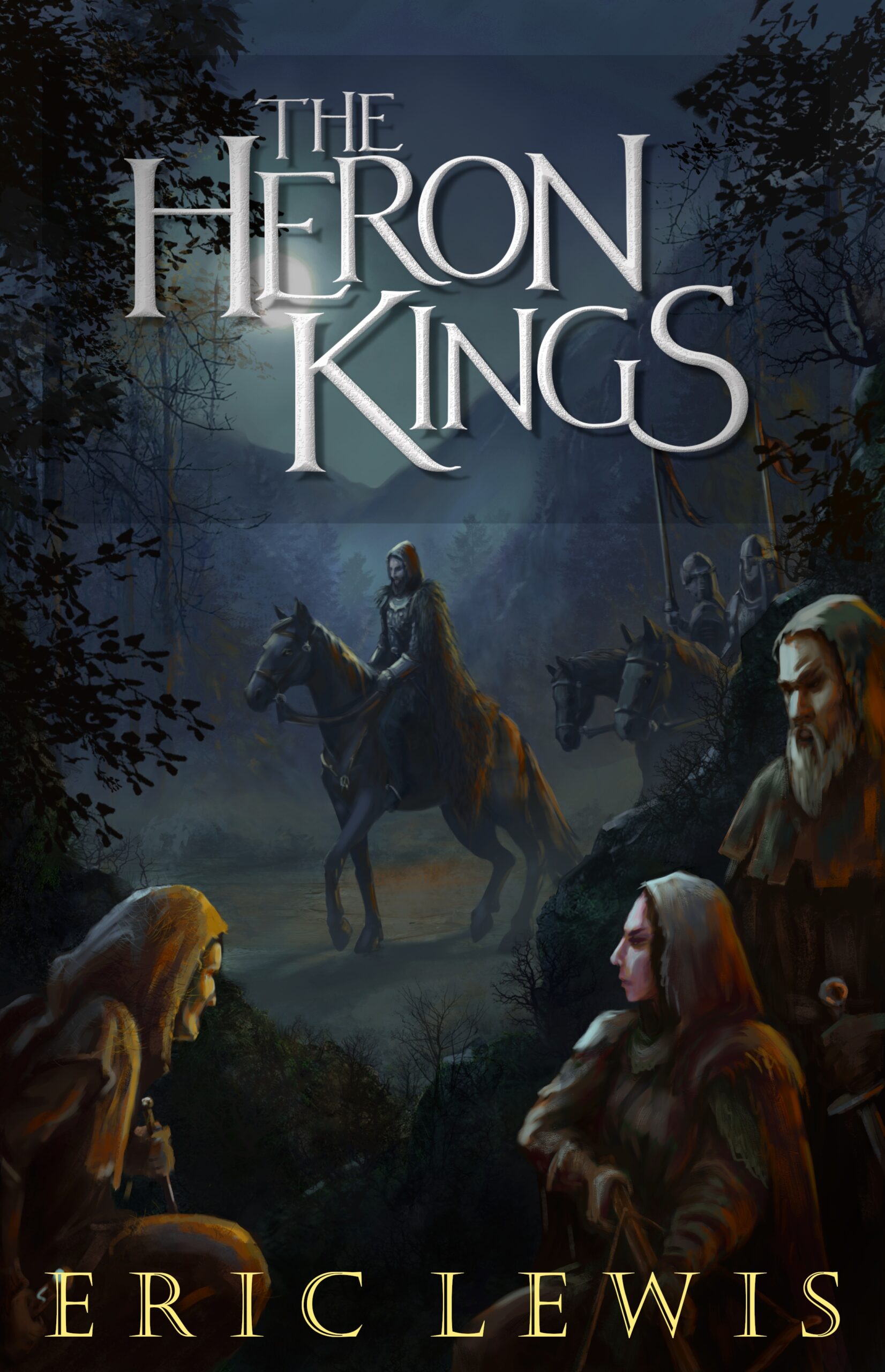 New Covers for The Heron Kings Trilogy (eventually), and a Book Trailer